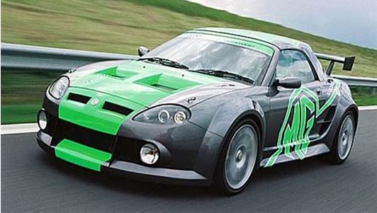MG Club de France - MGF Les modèles Compétition et Concept Cars